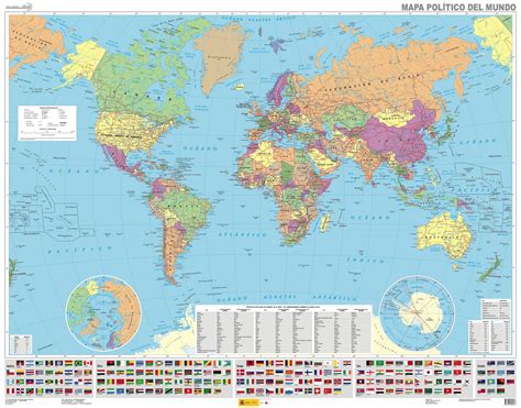 Mapa Del Mundo Imprimible Gratis