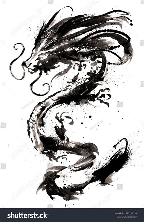 9980 Dragon Brush 이미지 스톡 사진 및 벡터 Shutterstock