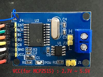 Raspberry Pi 에서 CAN 통신 사용하기 MCP2515 MyTV