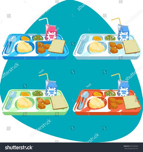 Healthy School Lunch Clip Art
