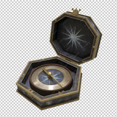 Premium Psd Realistic Compass No Background Png