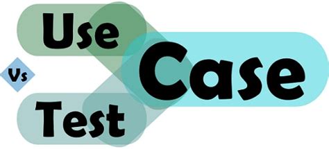 Use Case Vs Test Case