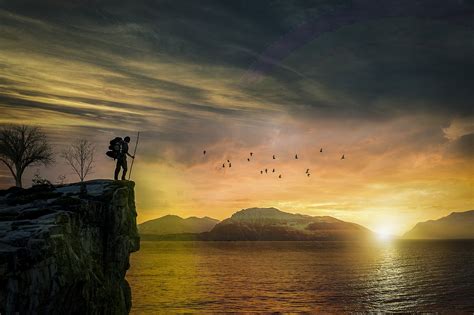 Manipulation Sunset Sunrise Free Photo On Pixabay Pixabay