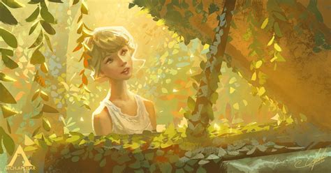 【艺术欣赏】泰国画师 Arch Apolar 知乎