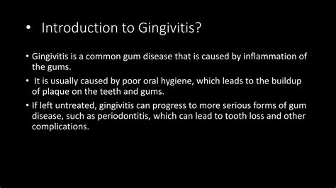 Understanding Gingivitis Pptx