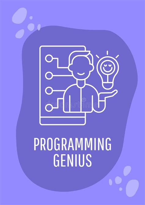Programmer Linear Icon Stock Vector Illustration Of Employment