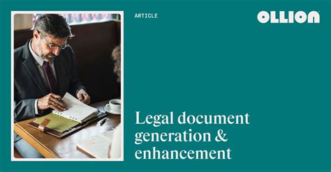 Legal Document Generation Enhancement