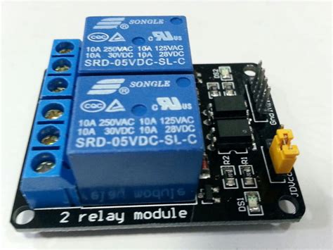 V Channel Relay Module With Optocoupler Rajiv Electronics