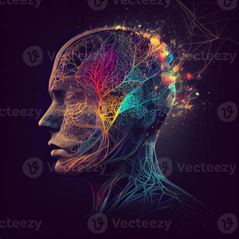 Futuristic Technology And Artificial Intelligence Neural Network