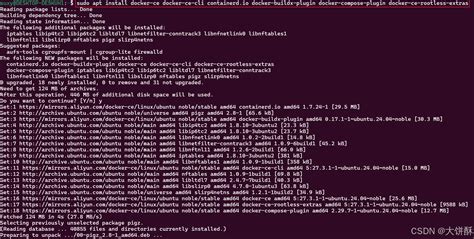 Ubuntu上安装 Docker及可视化管理工具ubuntu Docker Csdn博客