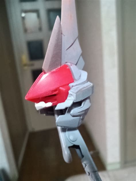 生首。首をすごい伸ばしたので首長族のギプスみたいなイメージでカバー的なやつを作りました。｜どこぞさんの制作中の投稿｜gunsta（ガンスタ）