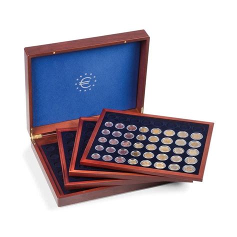 Coffret VOLTERRA quatro de luxe pour 24 séries Euro en capsules 4