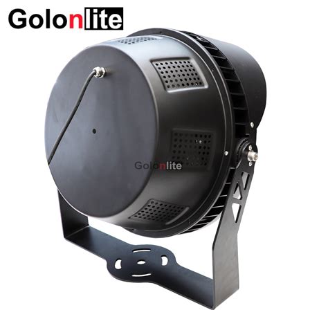 W LED Round High Mast Light Equivalent To Watt Metal Halide Floodlight Fixtures Export