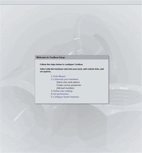 Error Solidworks Toolbox Test