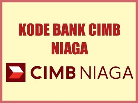 Kode Bank Cimb Niaga Dan Cara Transfer Paling Lengkap Atmnesia