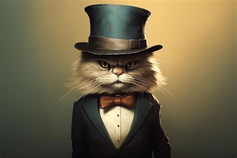 Premium Ai Image Pussy Cat