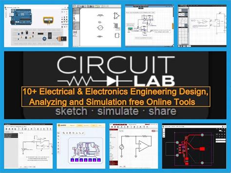 10 Online Ee Circuit Design And Simulation Tools And Software Electronic Engineering Circuit