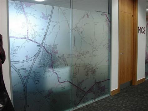 Map Frosted Window Graphic Window Graphics Interior Design Diy
