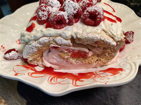 Raspberry Swiss Roll Treks And Bites ®️