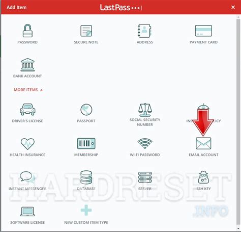 How To Add Email Account To Lastpass