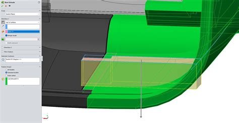 Im Trying To Extruded This Shape Up To The Body In Green But It Wont Let Me As Part Of The