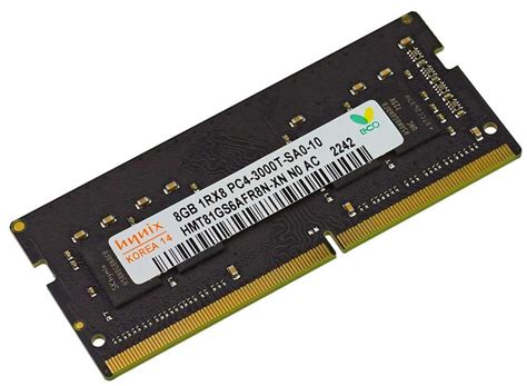 Оперативная память для ноутбука Ddr4 3000 8gb Pc4 24000 Hynix