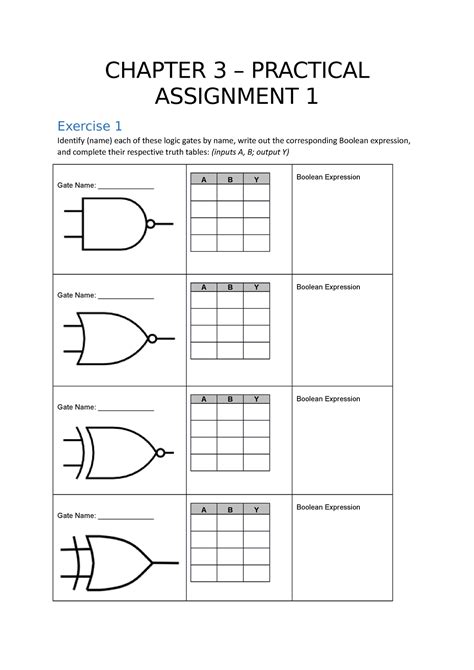 Chapter 3 Assignment 1 Notes Chapter 3 Practical Assignment 1