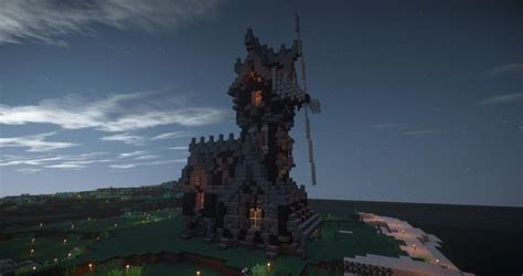 Minecraft Windmill Schematic