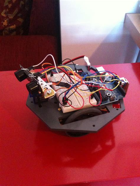 geronimo robot with obstacles avoidance robottini