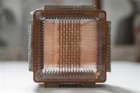 Magnetic Core Memory Was The Predominant Form Of Random Access