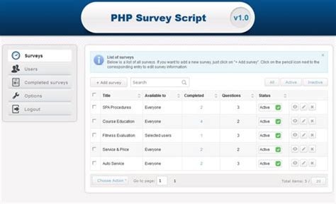 Php Survey Script Online Survey Software Phpjabbers