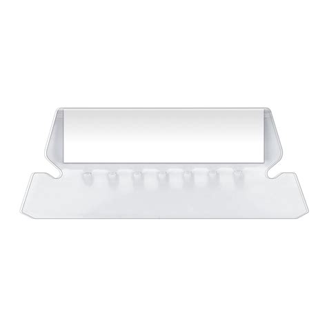 Pendaflex Insertable Plastic Tabs Hanging Folder Tabs 2 Clear 25