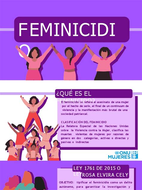 Presentación Feminicidio Pdf La Violencia Contra Las Mujeres