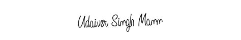 75 Udaiver Singh Mann Name Signature Style Ideas Creative Esignature