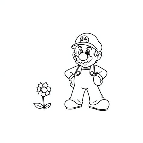 🎮 슈퍼 마리오 Super Mario 색칠하기 무료 도안 창의력 And 두뇌 발달을 돕는 색칠놀이