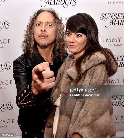 Kirk Hammett Wife Photos And Premium High Res Pictures Getty Images