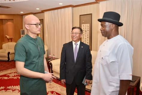 Sen Ifeanyi Ubah Meets Chinese Ambassador On Ease Of Visas For Ndi