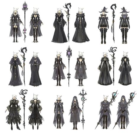Y Shtola Roughs Final Fantasy Xiv Shadowbringers Art Gallery Artofit