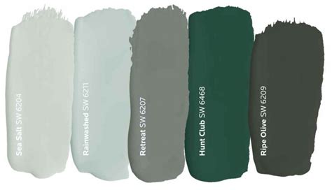 Sherwin Williams Hunt Club Interiors By Color