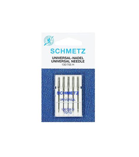 5 Aiguilles Universelles Schmetz 130 705 H Taille 70 MyMercerie
