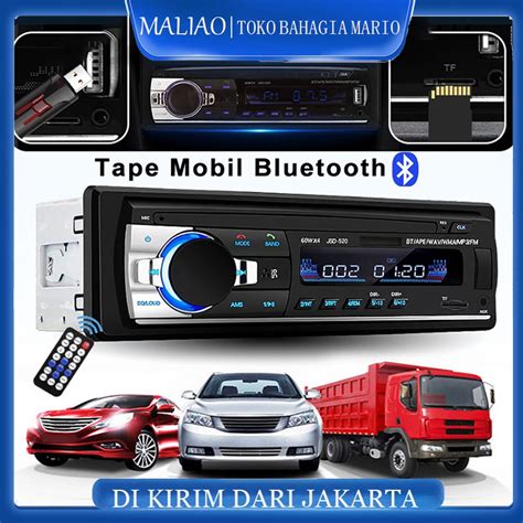 Jual Tape Mobil Bluetooth Tape Audio Radio Mobil Multifungsi Usb Mp3