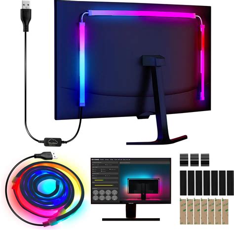 Govee RGBIC LED Strip 2m Bluetooth LED Streifen Steuerbar Mit App LED