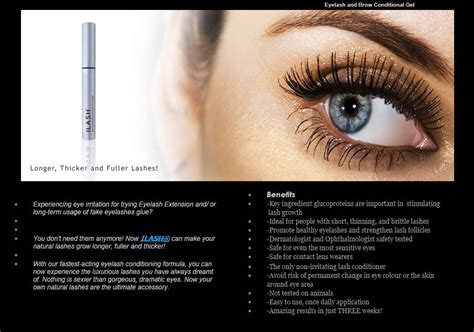USA ILash | Eye Lash and Brow Conditioning Gel⭐美国神奇眼睫毛增长液 freeshipping ...