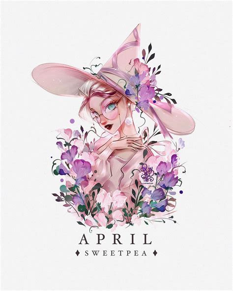 Roy The Art Roy Trinh On Instagram April Sweet Pea The Next