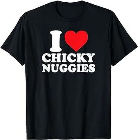 Chicky Nuggies Funny Chicken Nuggets Viral Meme Trend T Shirt