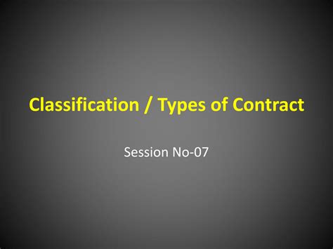 Solution 7 Classification Of Contract Studypool Solution 7 Classification Of Contract Studypool
