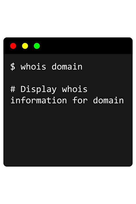 Discover The Power Of The Whois Command In Linux