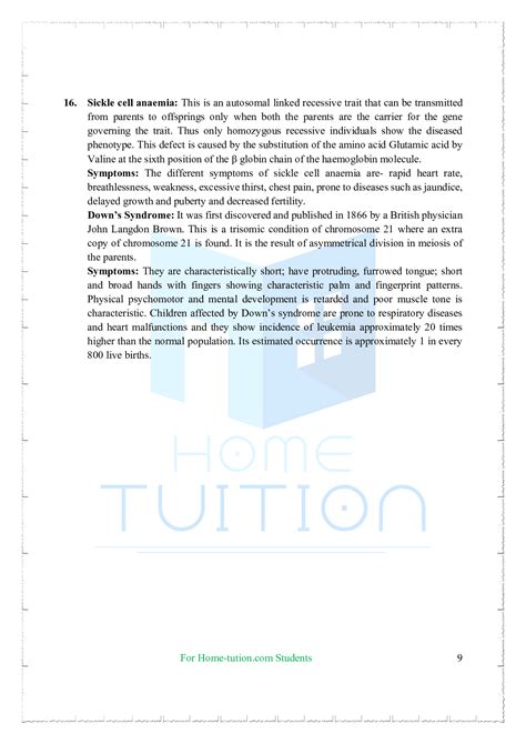Ncert Solutions For Class 12 Biology Chapter 5 Principles Of