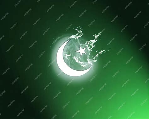 Premium Ai Image Photo Of A Pakistani Flag Background With Smoke On