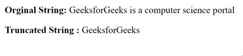 Truncate A String Using Filter In Vuejs Geeksforgeeks